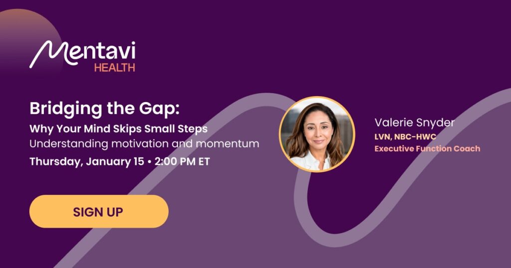 Mentavi Mental Wellness Series - ADHD Online